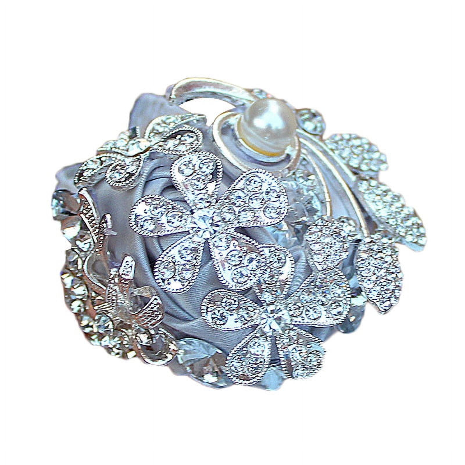 Bridal ribbon wrist flower Chest flower wrist flower Unique Design ...