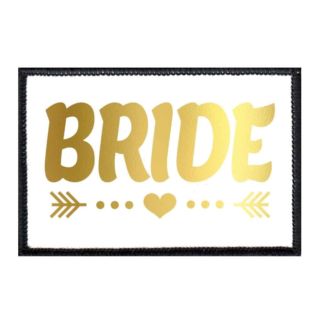 Bride - Arrows - Gold And White - Patch - Walmart.com