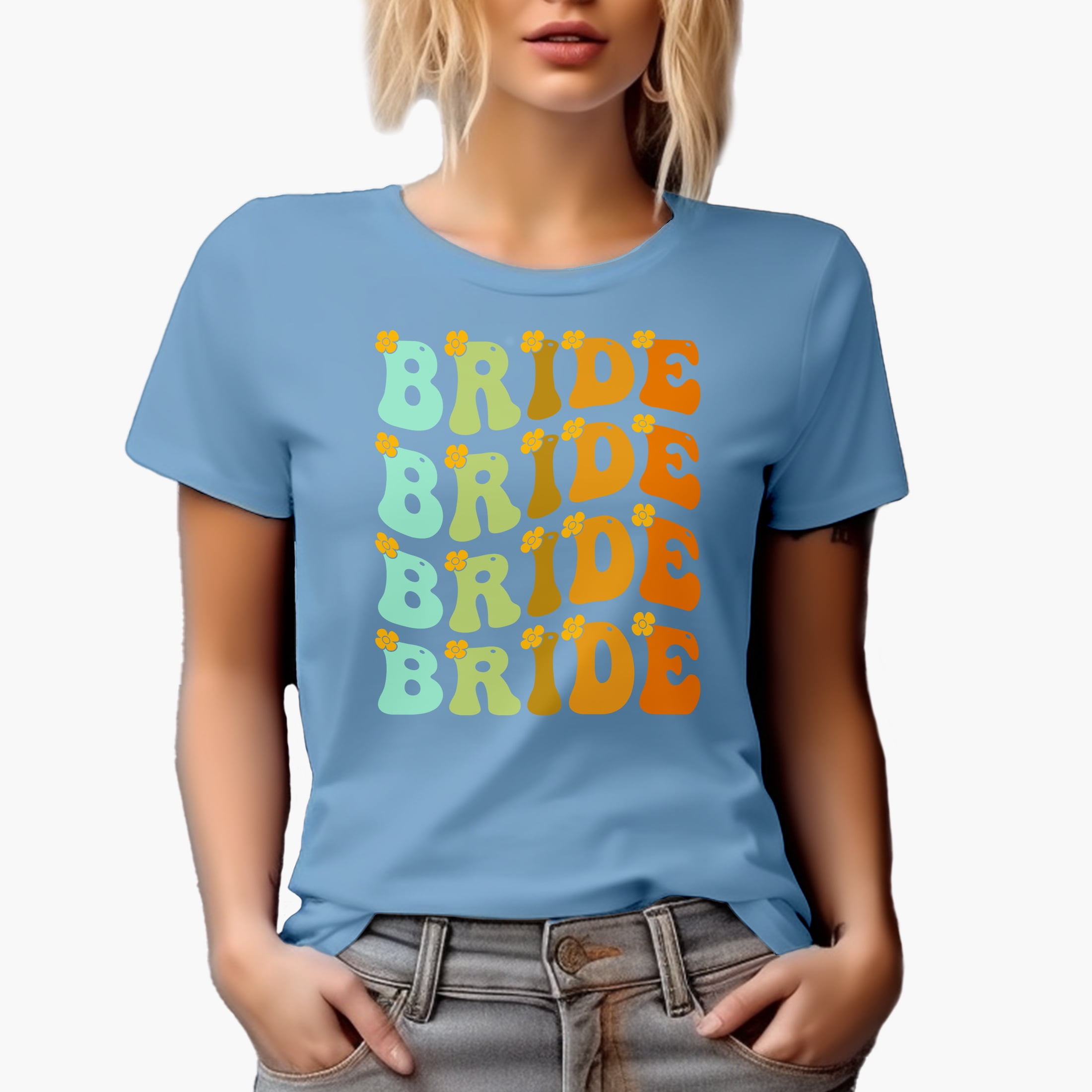 Bride, Bridal Shower, Wedding, Fiancee or Marriage Themed, Groovy Retro ...