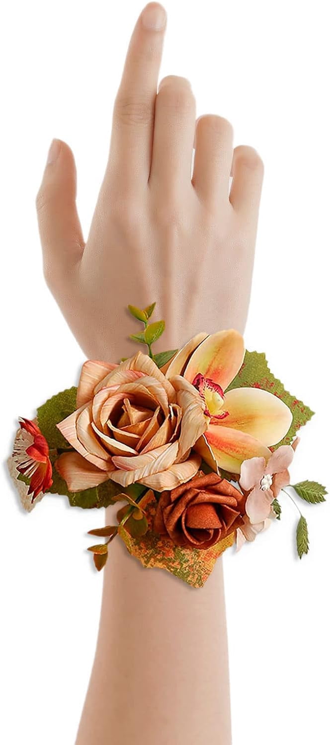 Bride Bridesmaid Wrist Corsage Set of 2 for Mother Grandmother Sister ...