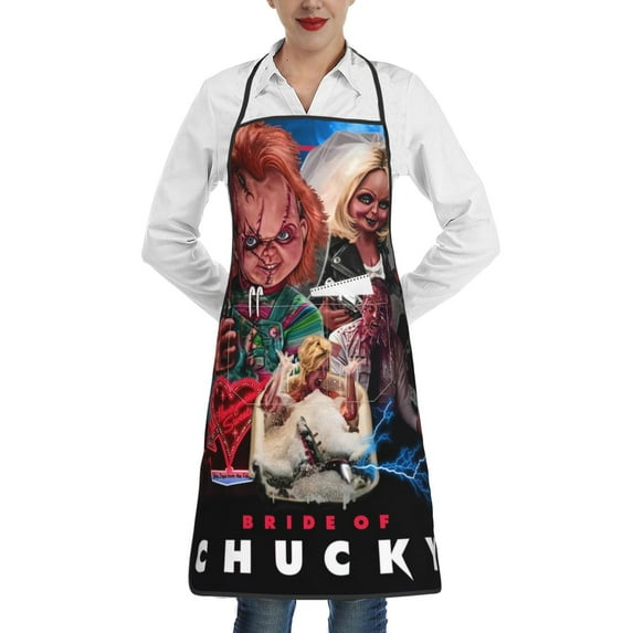 Bride Of Chucky Poster Waterproof Apron Home Decor Kitchen Fashion ...