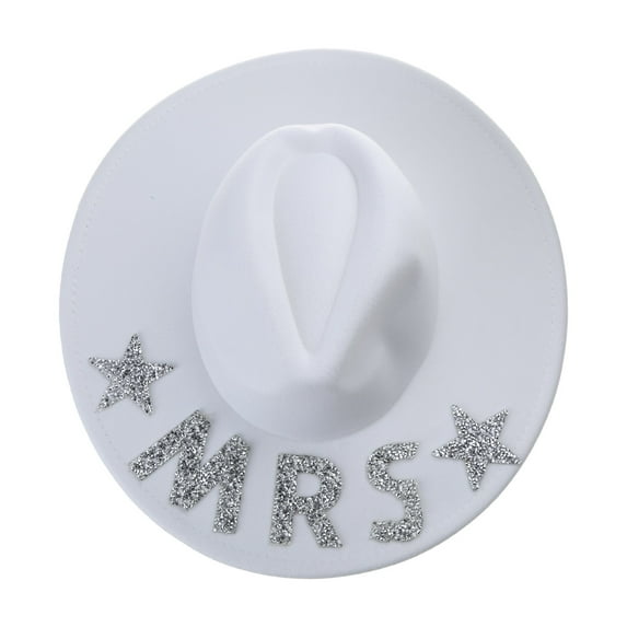 Bride Cowboy Hat Fedora Cowgirl Bachelorette Party Props Women ...