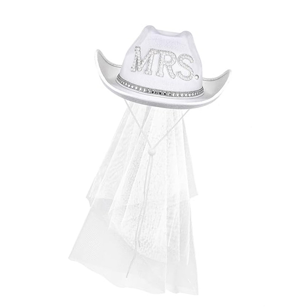 Bride Cowboy Hats Crystal Panama Hat for Male Female Dancing Comedian ...