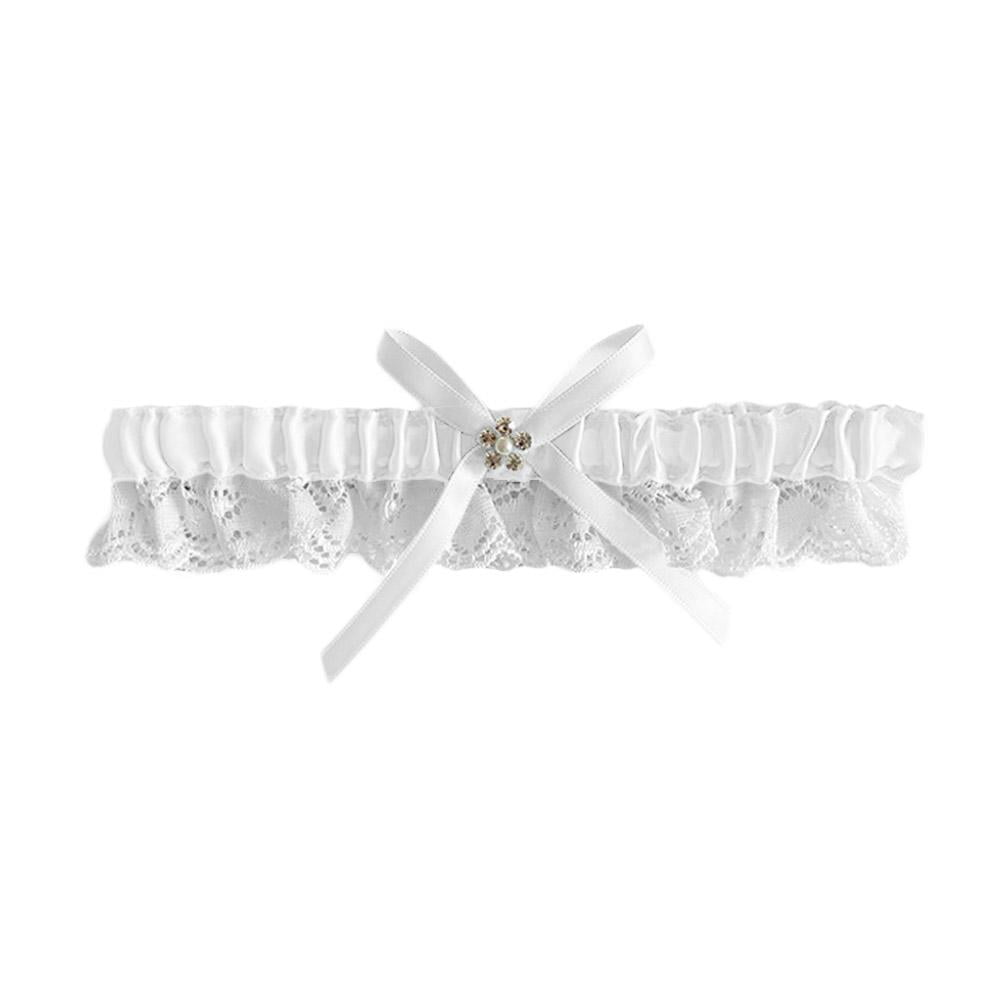 Bride Floral Garters Lace Leg Bands Wedding Flower Bridal J5N8 ...