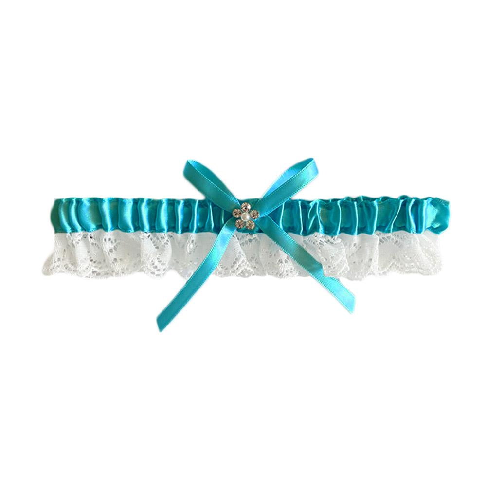 Bride Floral Garters Lace Leg Bands Wedding Flower Bridal M4L5 ...