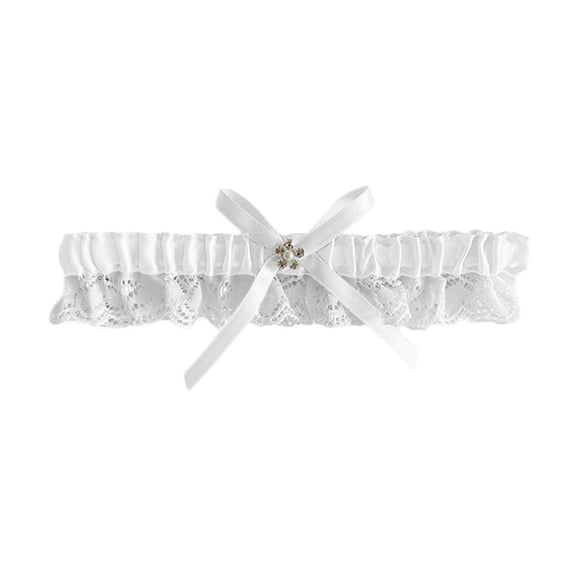 Bride Floral Garters Lace Leg Bands Wedding Flower Bridal UK - Walmart.com