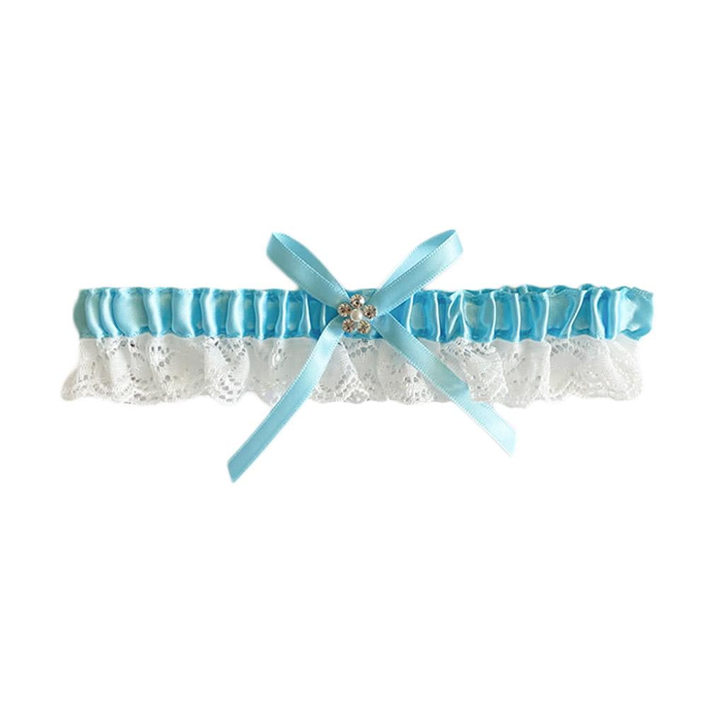 Bride Floral Garters Lace Leg Bands Wedding Flower Bridal Z4E5 ...