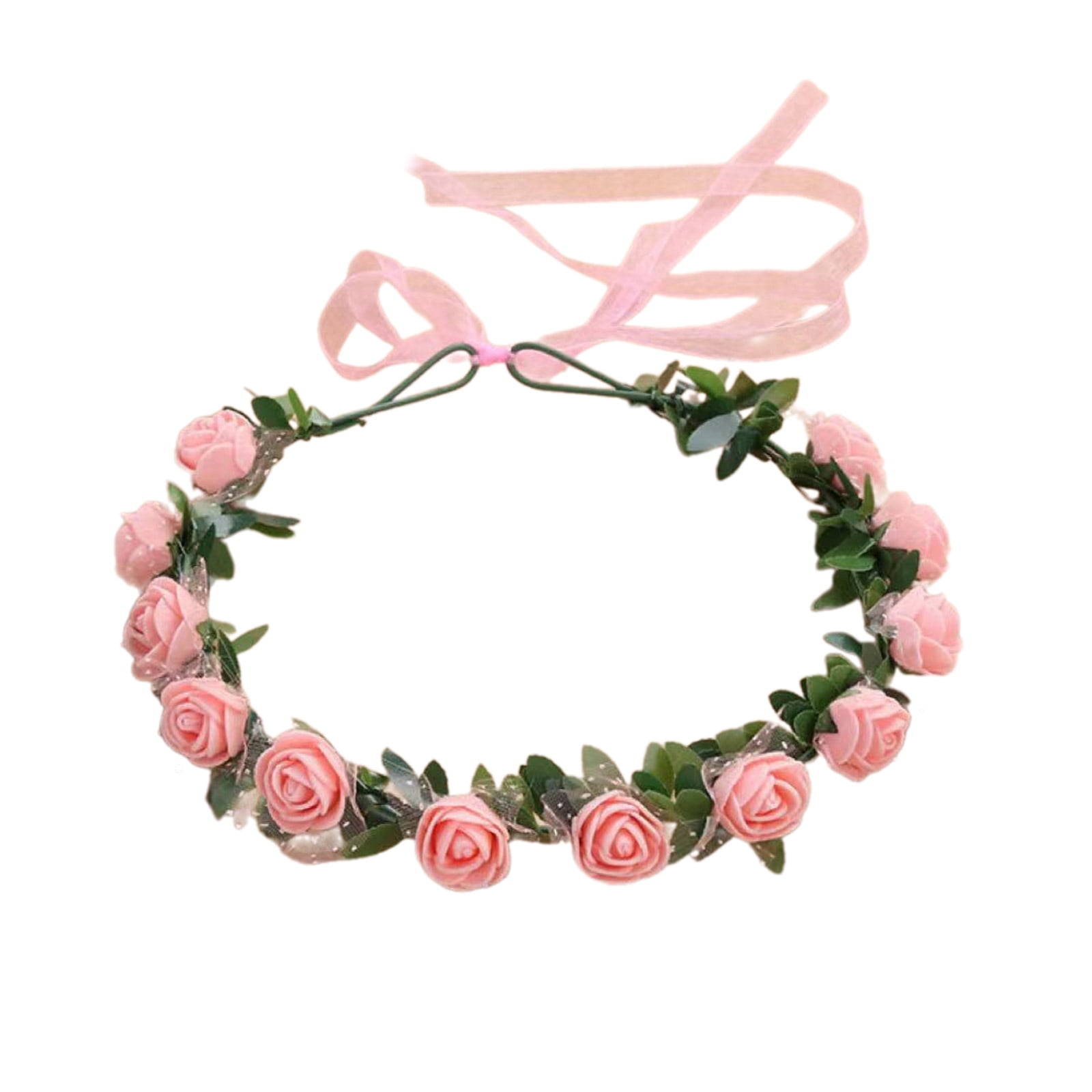 Bride Flower Crown For Wedding Flower Headbands Bride Floral Headbands ...