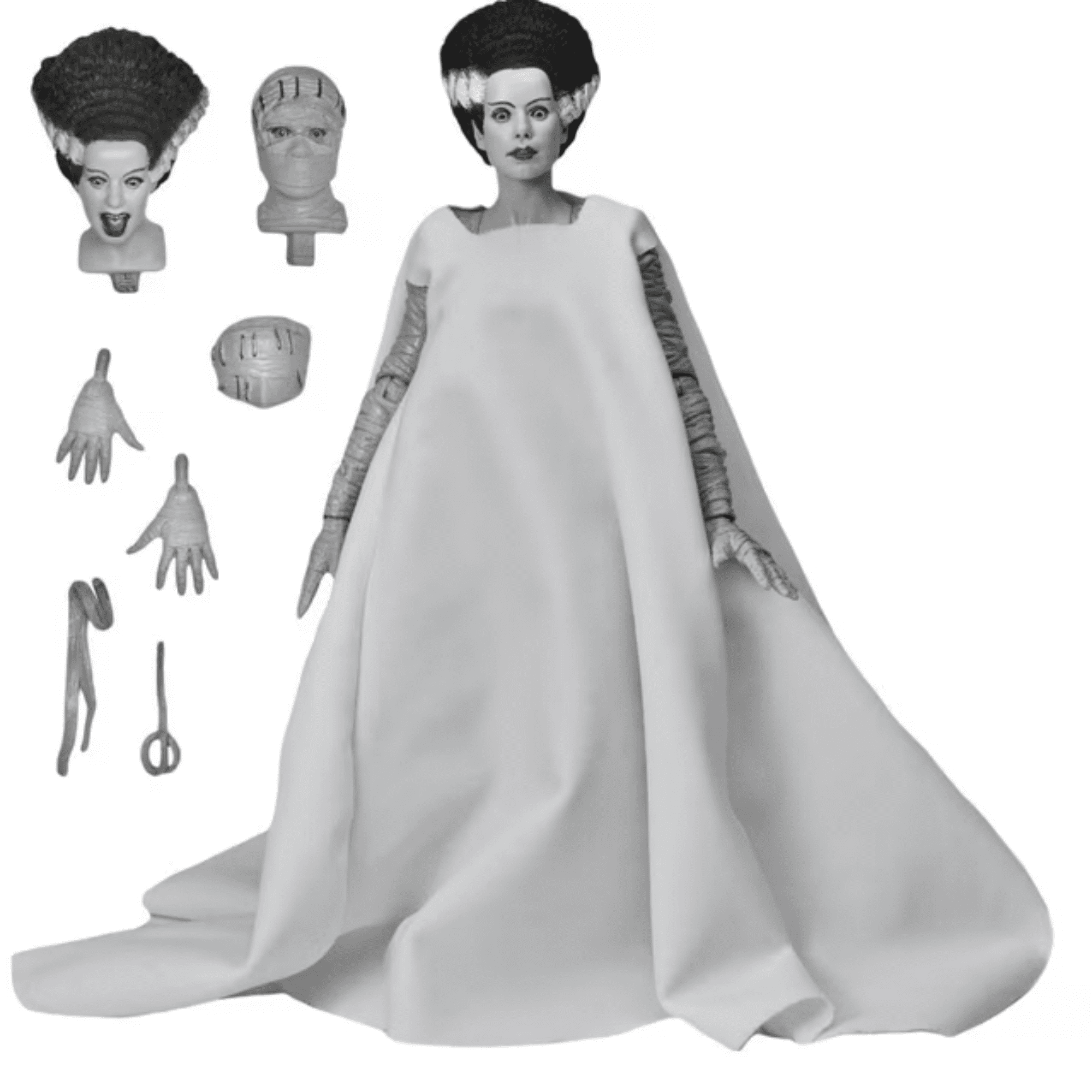 Bride of Frankenstein Action Figure, Female Cyborg Horror Action ...