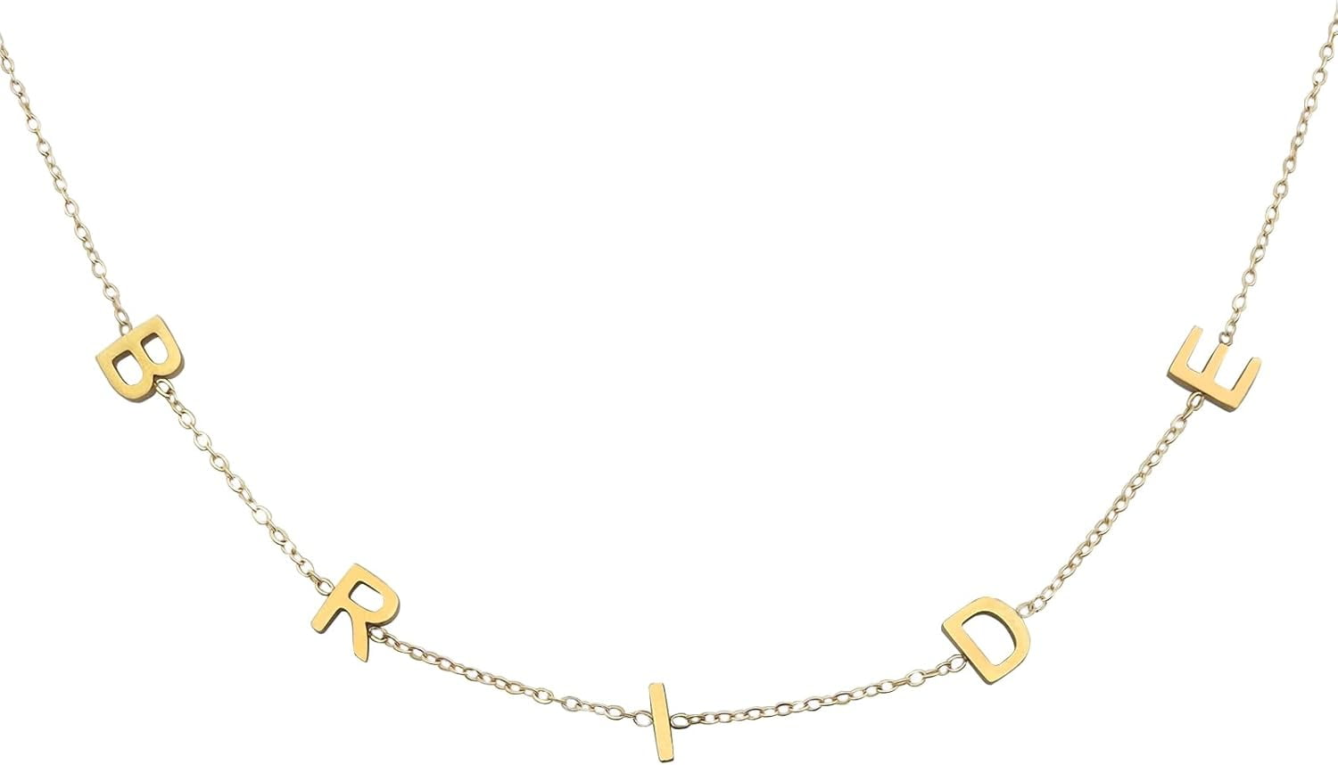 Bride Necklace Professional - Bride To Be Gifts for Bachelorette 18K Gold Plated Necklace for ...