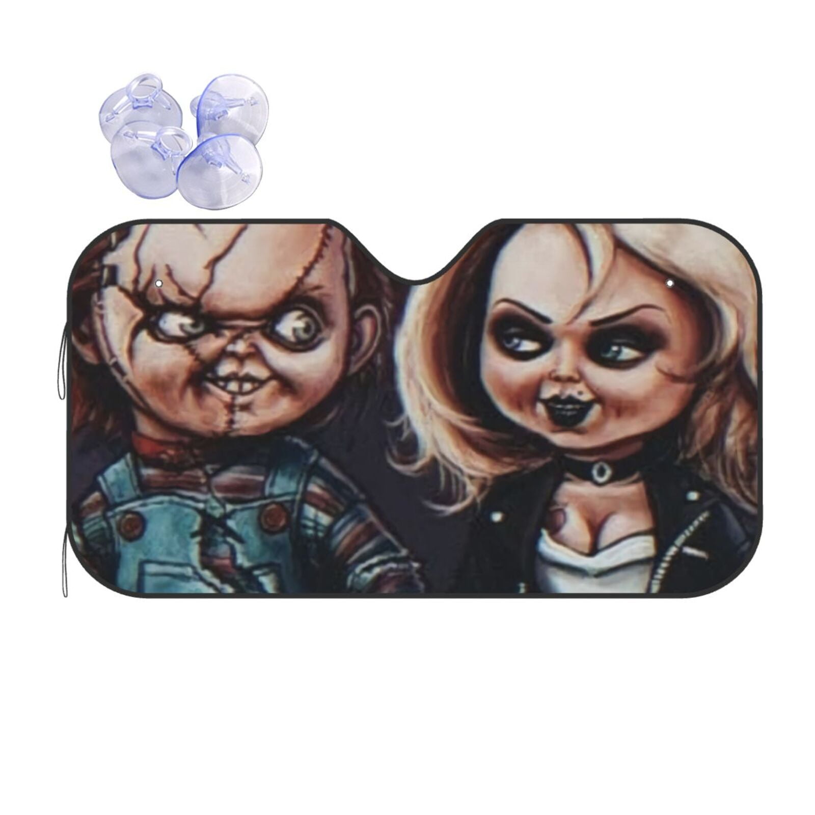Bride Of Chucky Automotive Front Window Windshield Visor Blocks Uv Rays ...