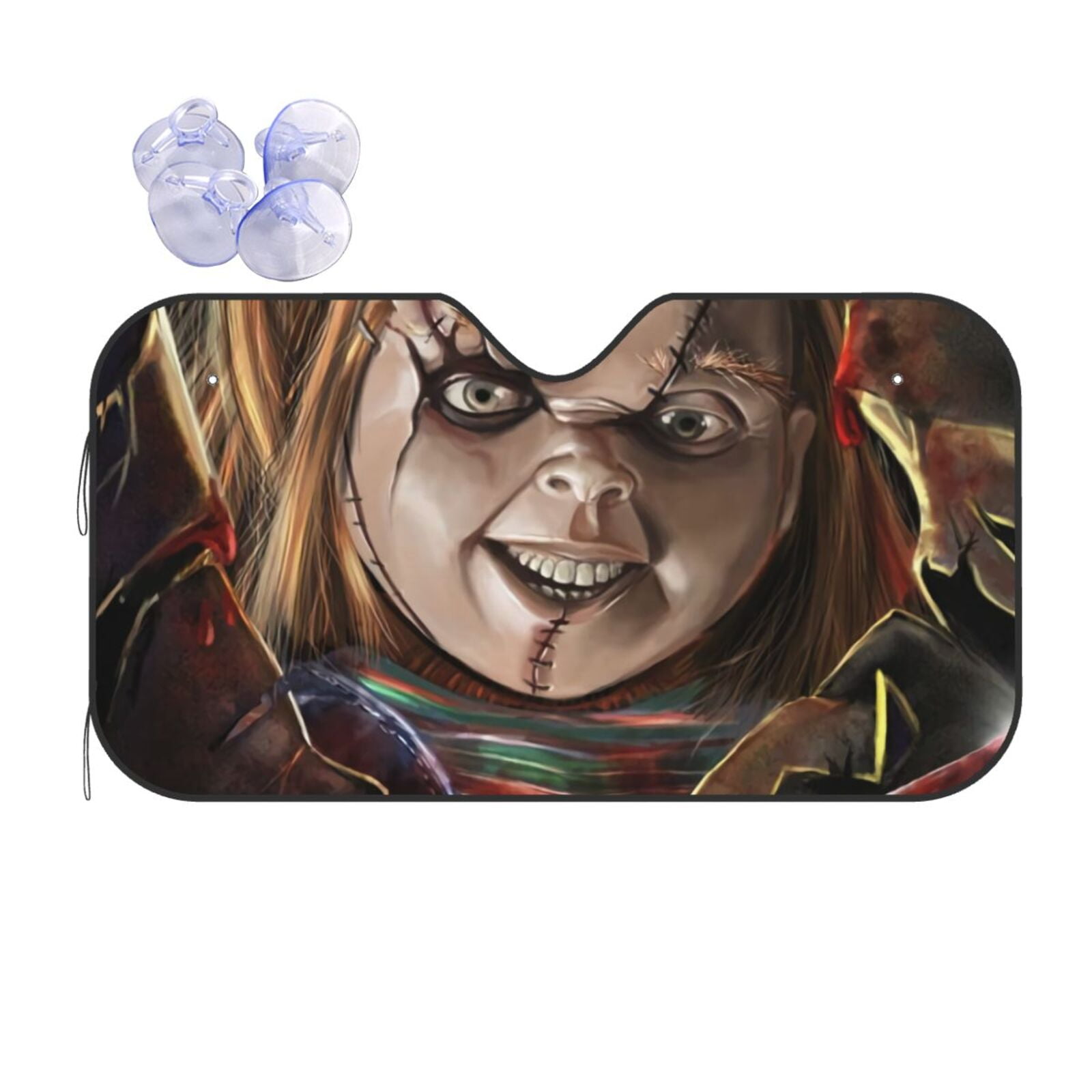 Bride Of Chucky Automotive Front Window Windshield Visor Blocks Uv Rays ...