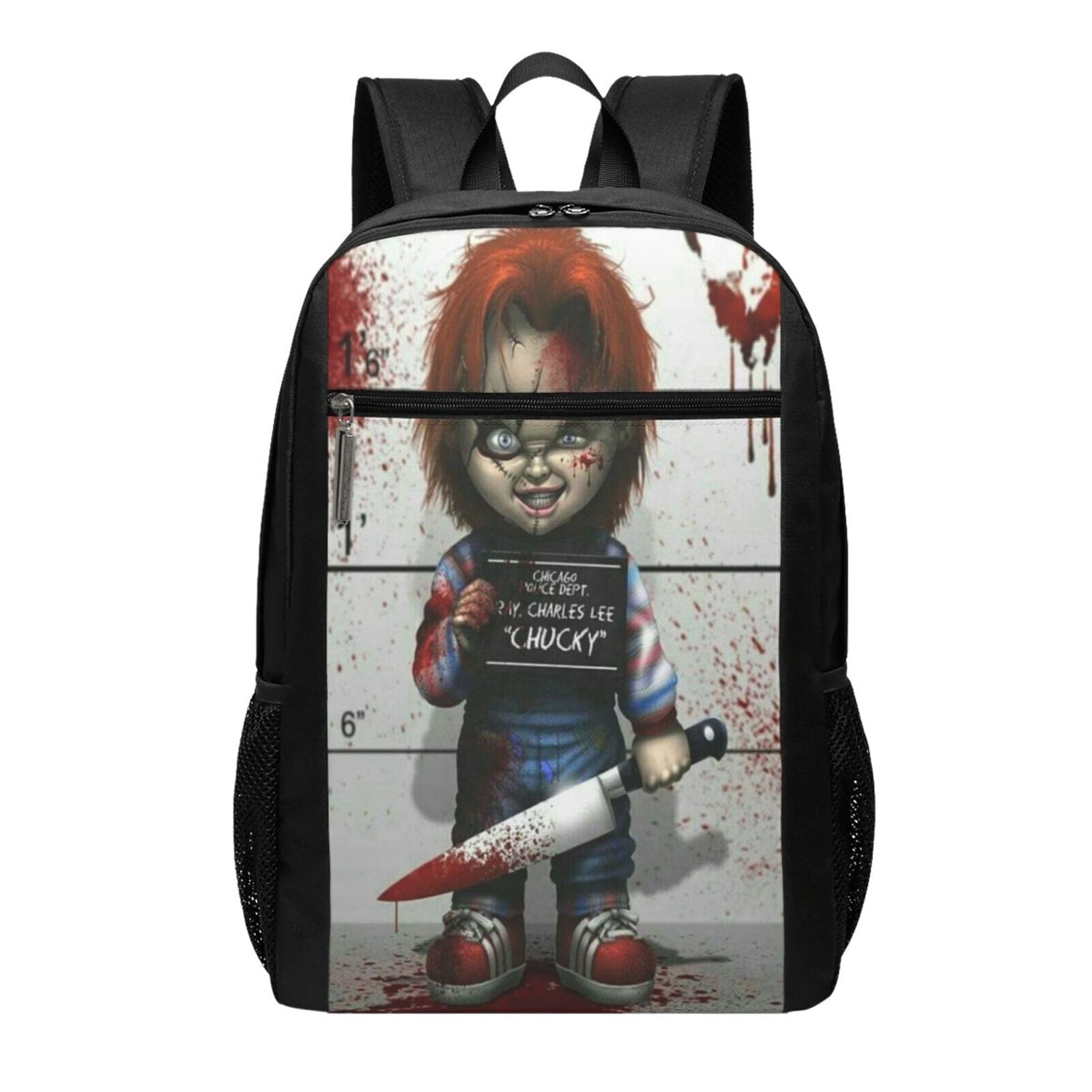 Bride Of Chucky Backpack Book Bags Casual Daypack For Travel Work ...