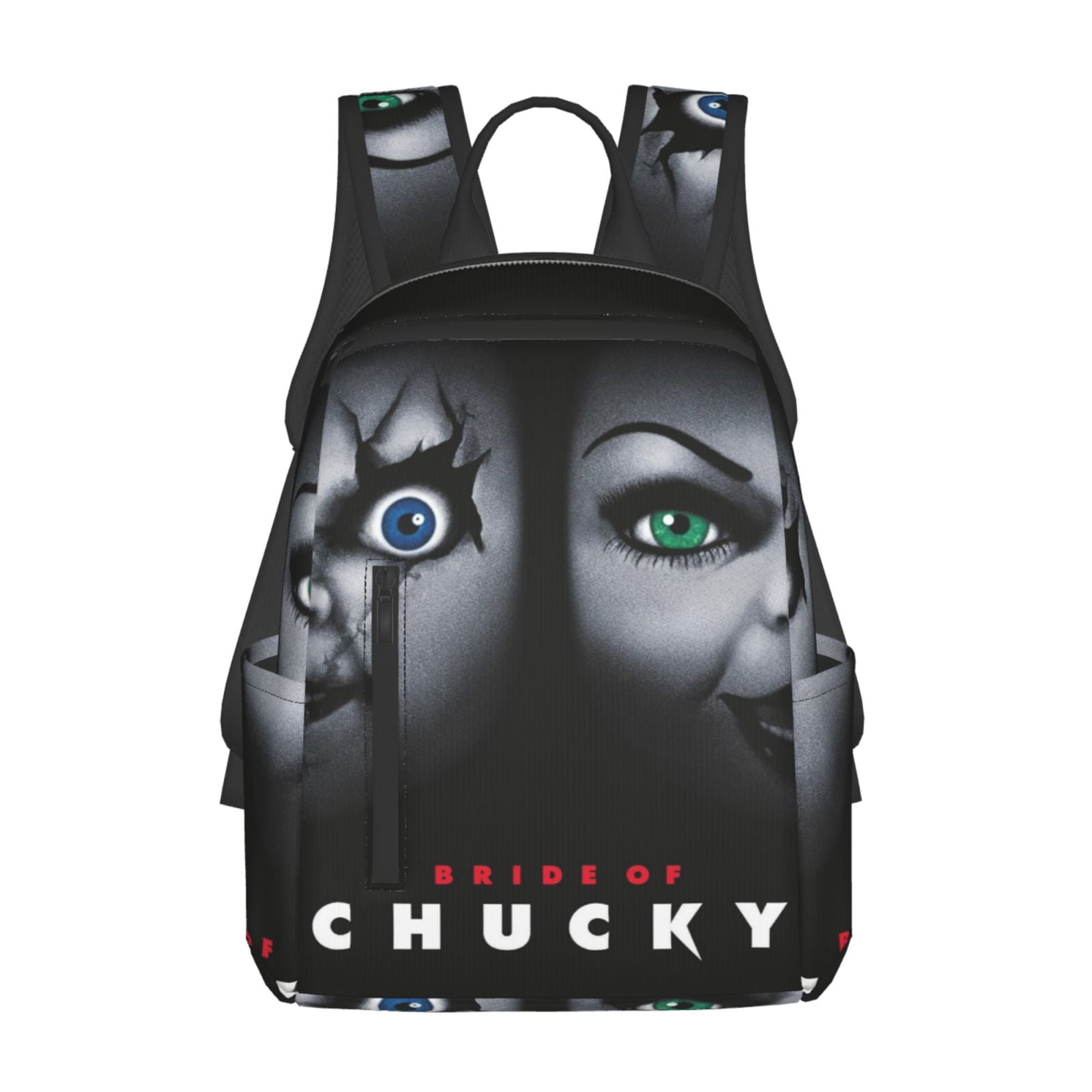 Bride Of Chucky Backpack Book Bags Casual Daypack For Travel Work ...