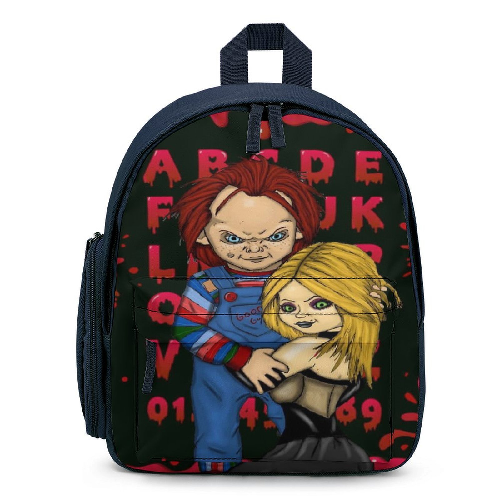 Bride Of Chucky Backpack Book Bags Casual Daypack for Travel Work ...