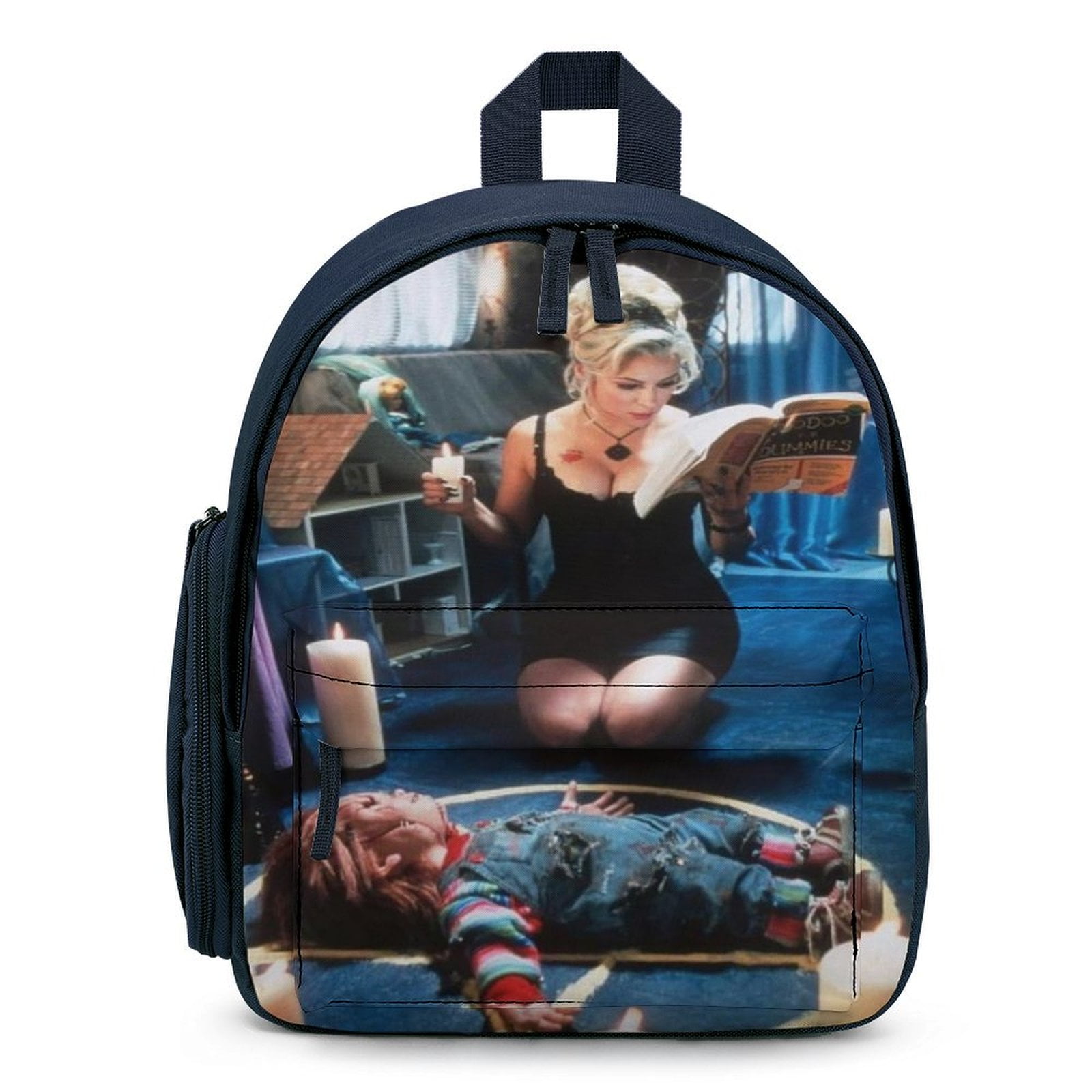 Bride Of Chucky Backpack Book Bags Casual Daypack for Travel Work ...