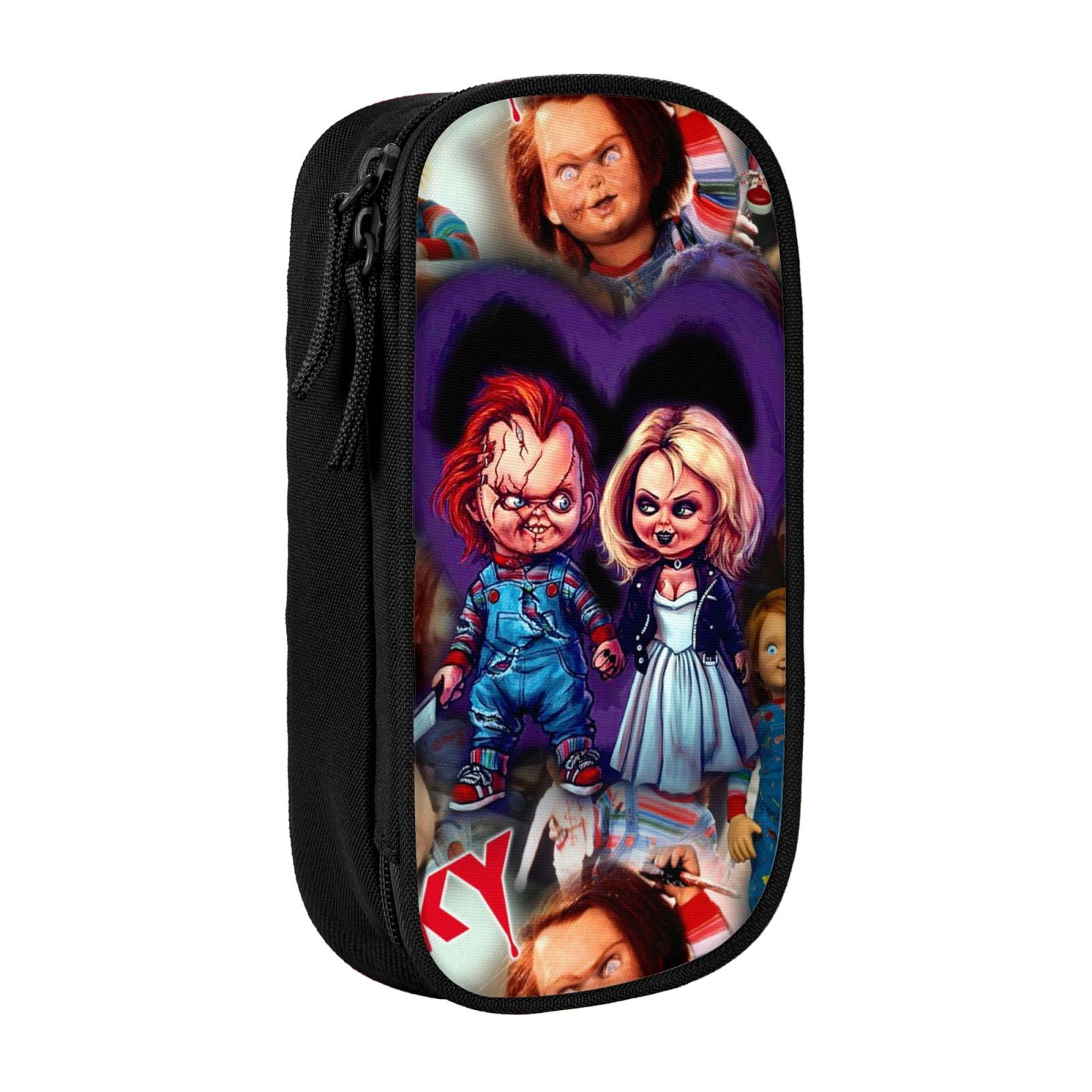 Bride Of Chucky Big Capacity Pencil Pouch Big Capacity Waterproof And ...