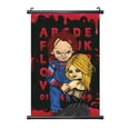 Bride Of Chucky Black Plastic Shaft Hanging Poster Decor Canvas Wall ...
