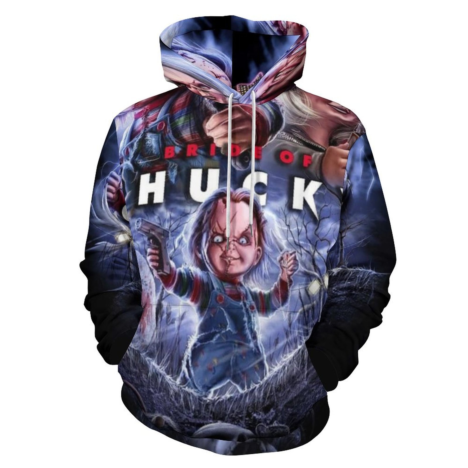 Bride Of Chucky Doll Fashion Sweatshirts Hoodies For Mens And Womens 3D ...