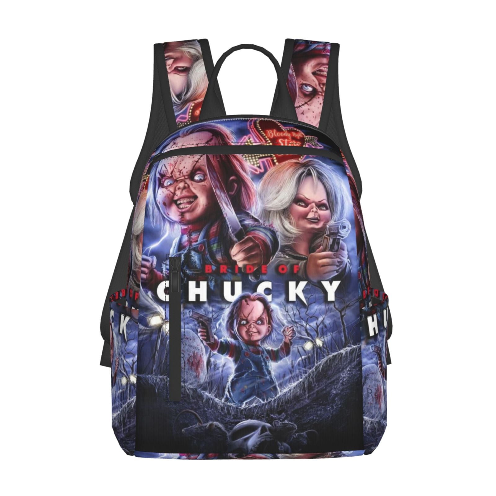 Bride Of Chucky Doll Lightweight Backpack Student Bookbag School Bag ...