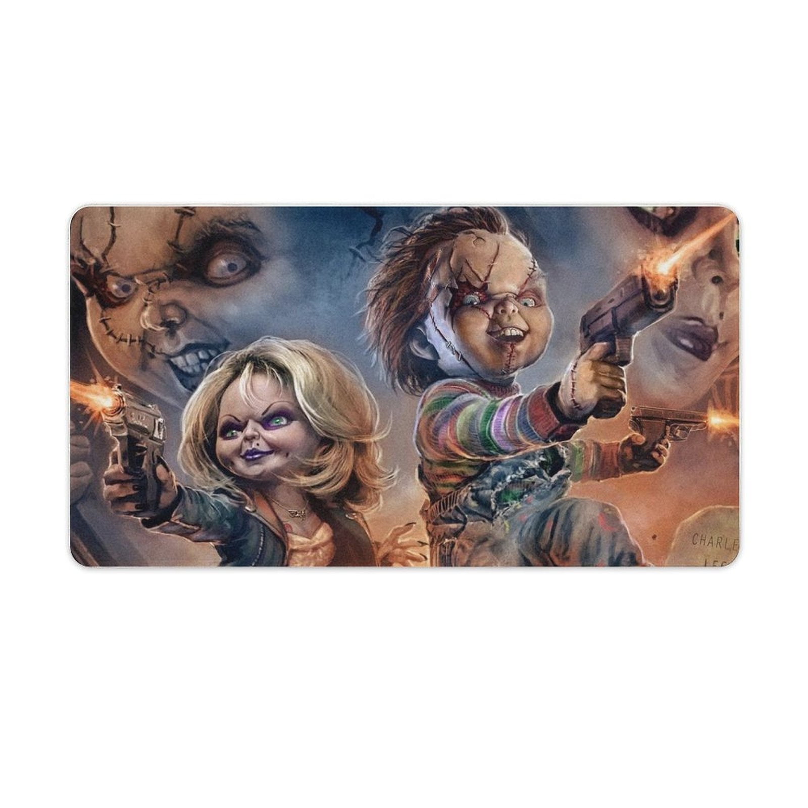 Bride Of Chucky Horror Extended Gaming Mouse Pad No-sliped Large Desk ...