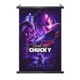 Bride Of Chucky Love Black Plastic Shaft Hanging Poster Decor Canvas ...