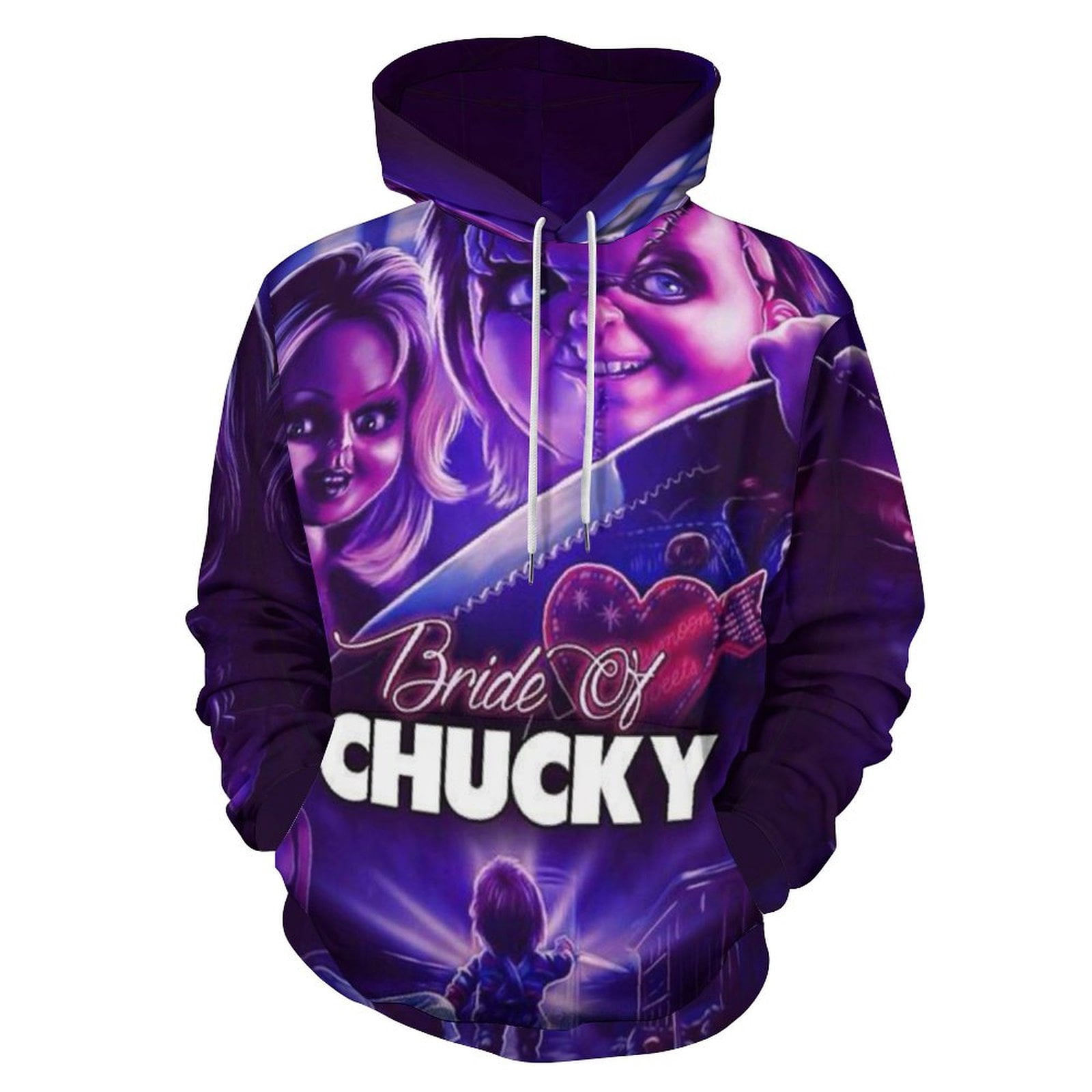Bride Of Chucky Love Fashion Sweatshirts Hoodies For Mens And Womens 3D ...