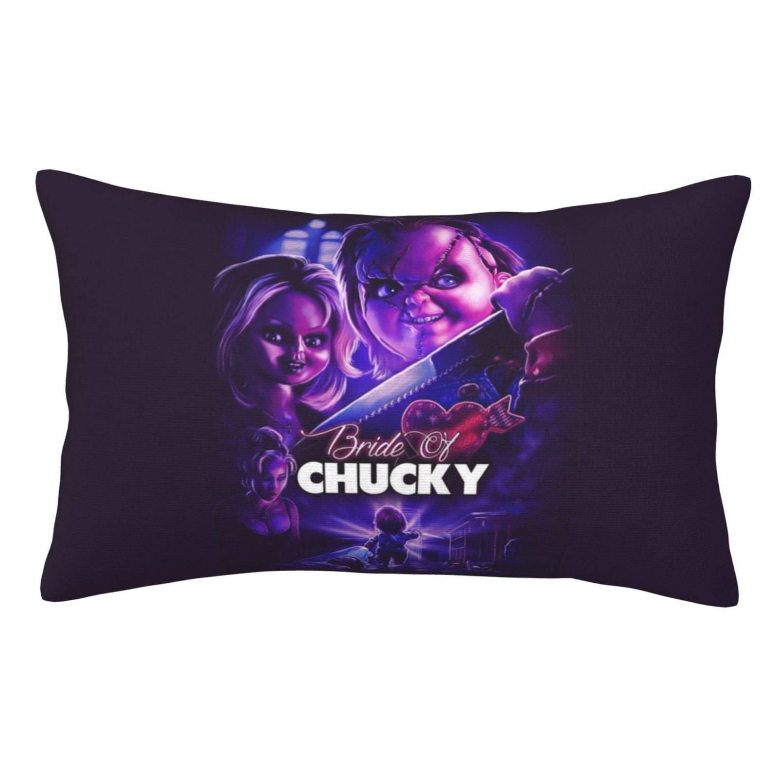 Bride Of Chucky Love Pillowcase Decor Cushion Pillow Covers With Hidden ...