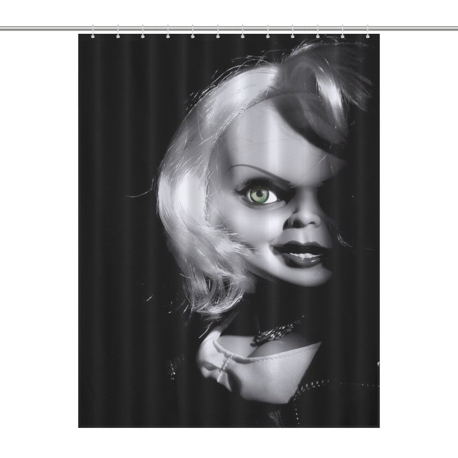 Bride Of Chucky Movie Shower Curtain Decor Bath Curtain Waterproof ...