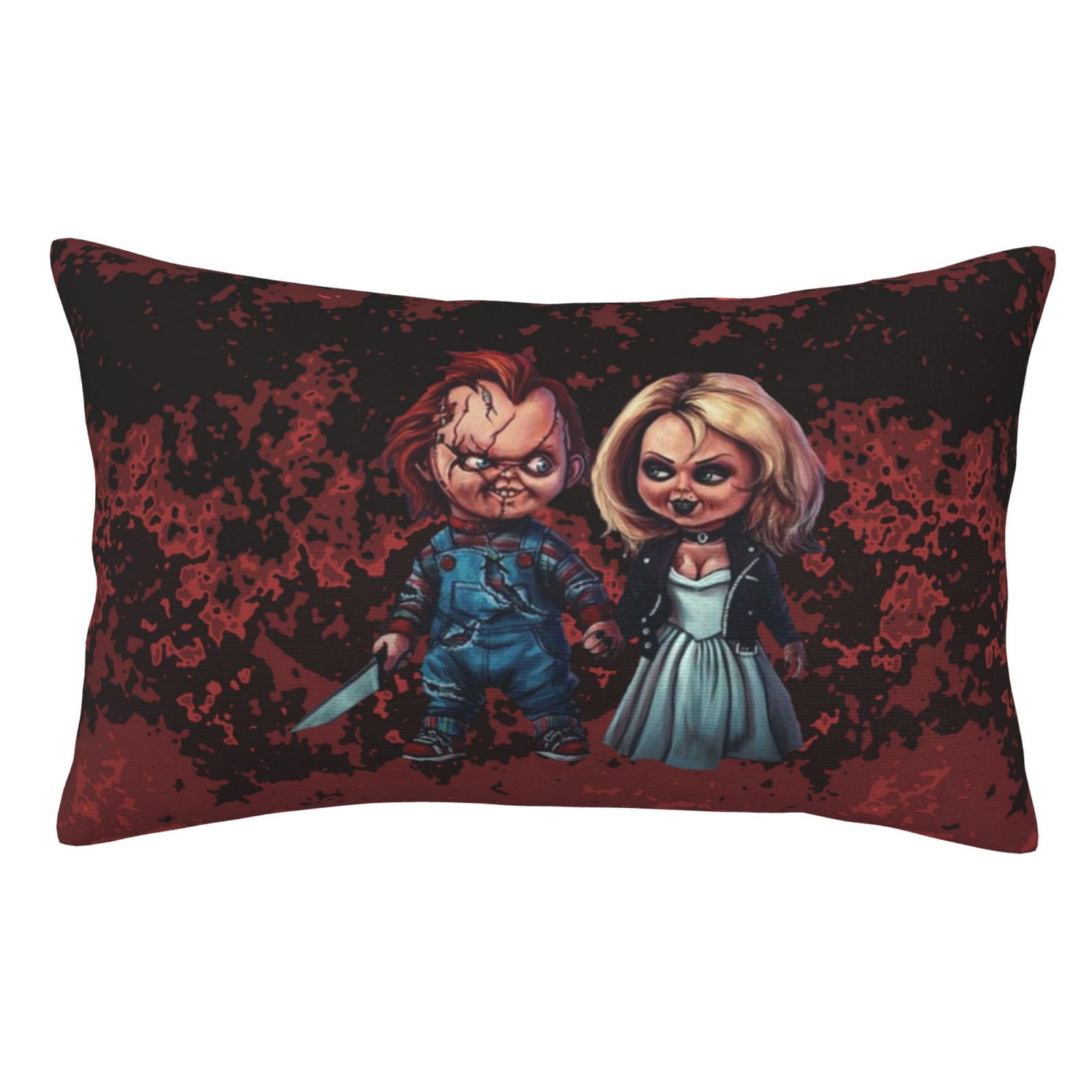 Bride Of Chucky Pillowcase Decor Cushion Pillow Covers With Hidden ...