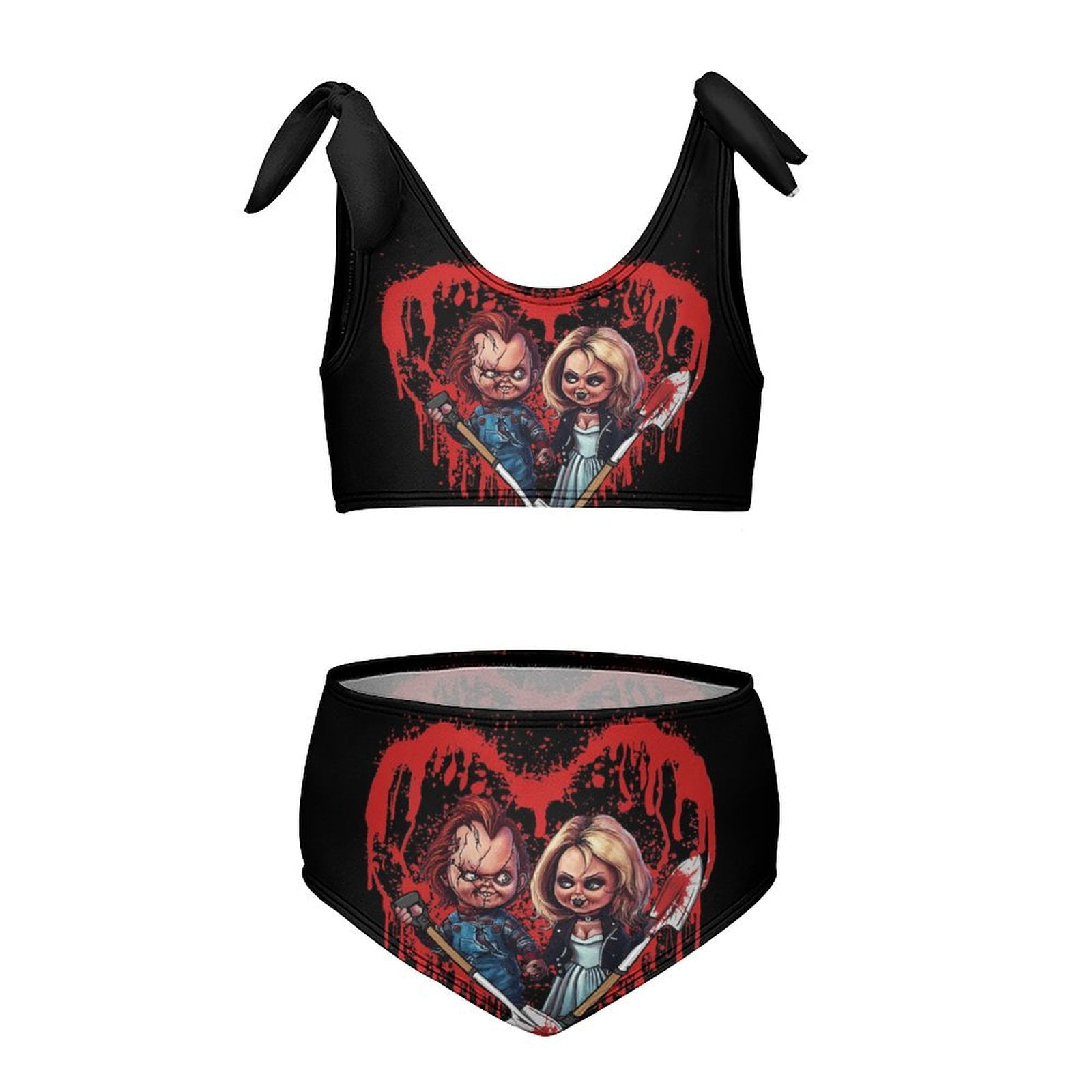 Bride Of Chucky Play Kid's Swimwear Two Piece Swimsuit Summer Beach ...
