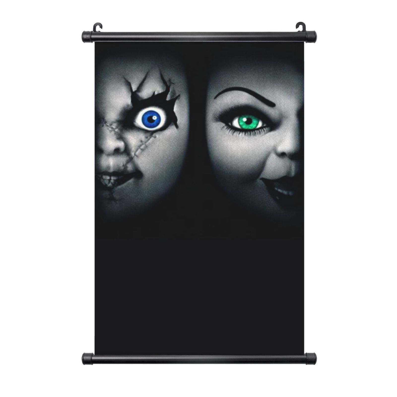 Bride Of Chucky Poster Black Plastic Shaft Hanging Posters Wall Hanging ...