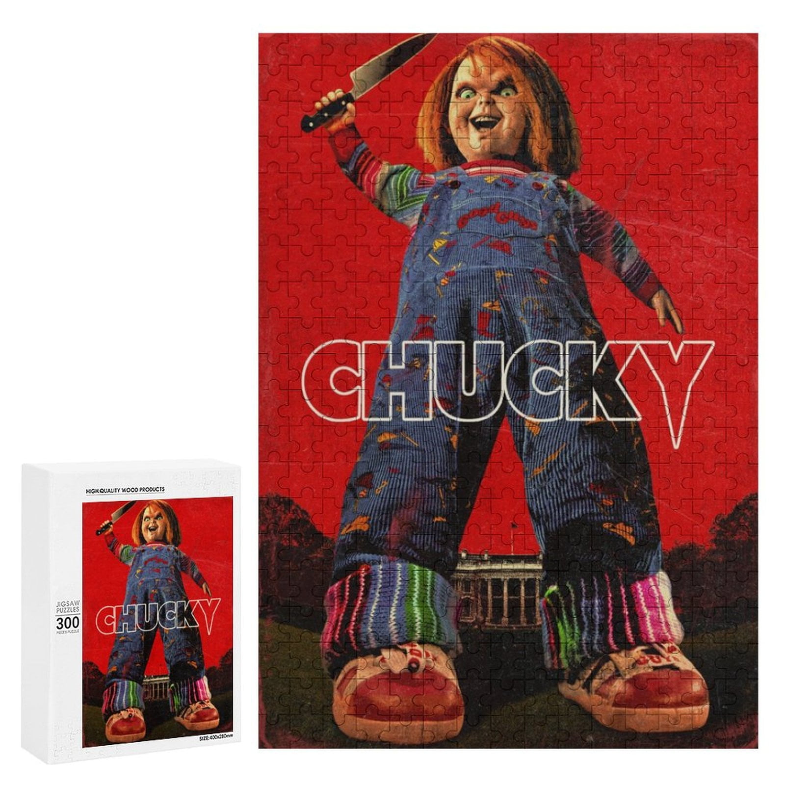 Bride Of Chucky Puzzle For Adults & Kids - 300 PCS Jigsaw Puzzle For ...