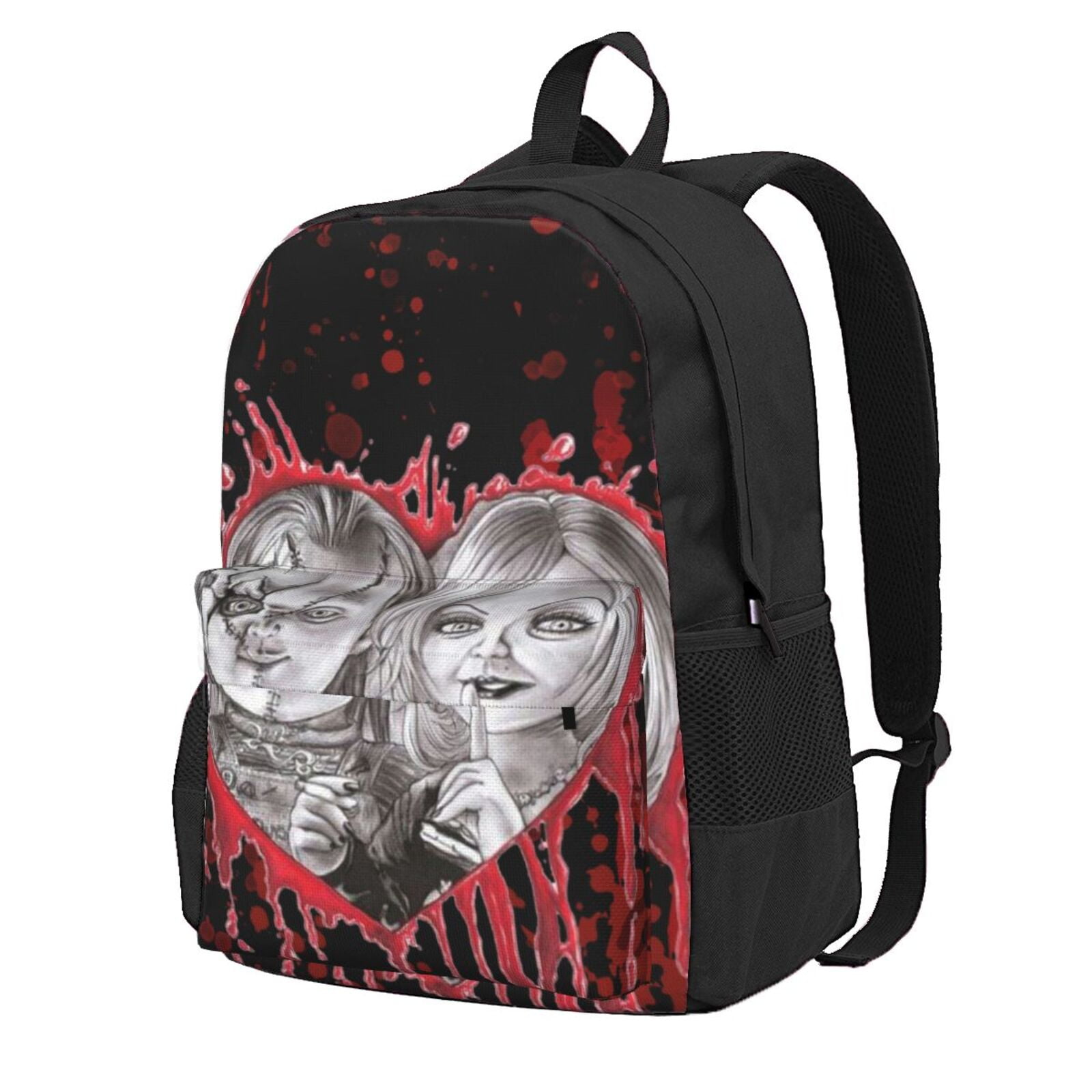 Bride Of Chucky School Bag 3D Printing Backpack Cute Large Capacity ...