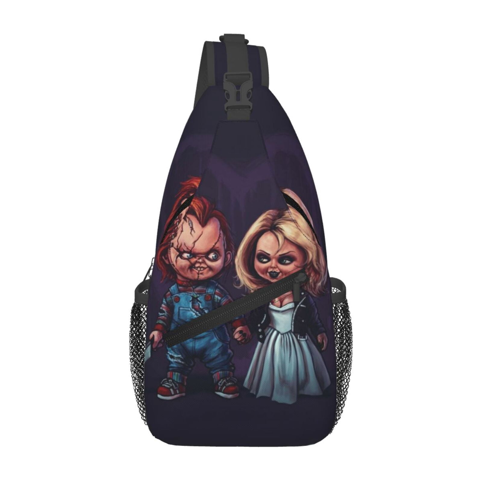Bride Of Chucky Sling Bag Unisex Crossbody Backpack Casual Cross Chest ...
