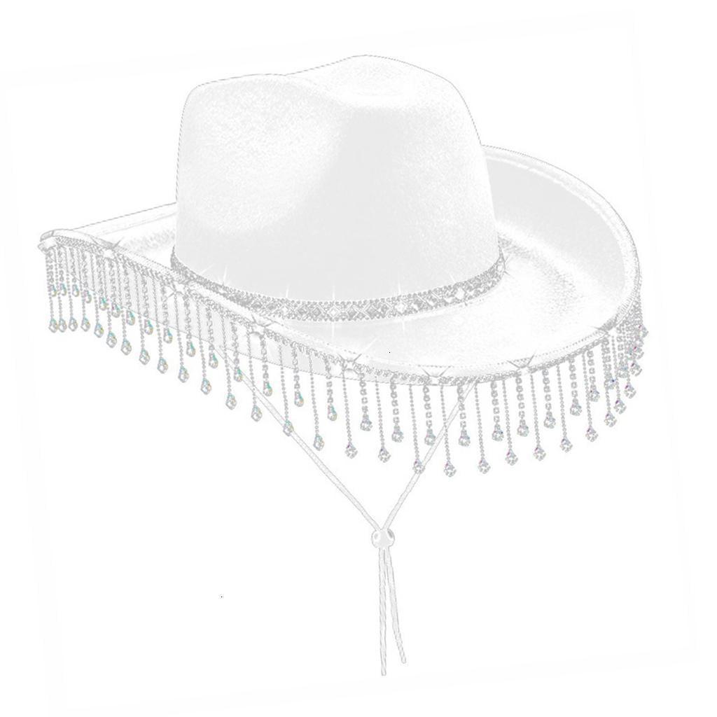 Bride Panama Hat Crystal Panama Hat for Bachelorette Party Cocktail ...