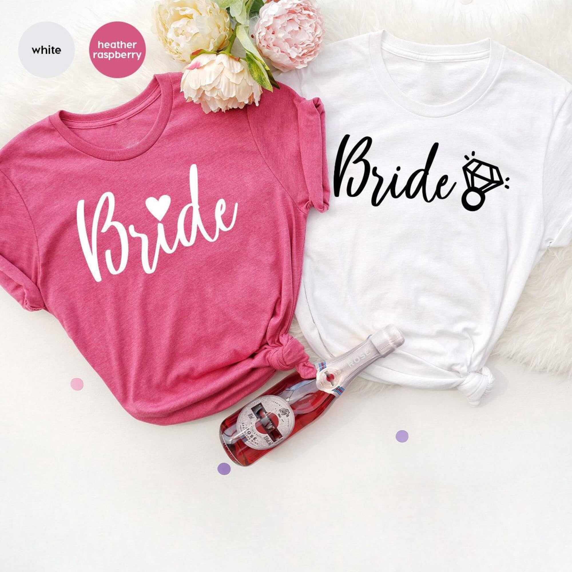 Bride Shirt Bride to Be Shirt Bridal Party Gift Just Married TShirt ...