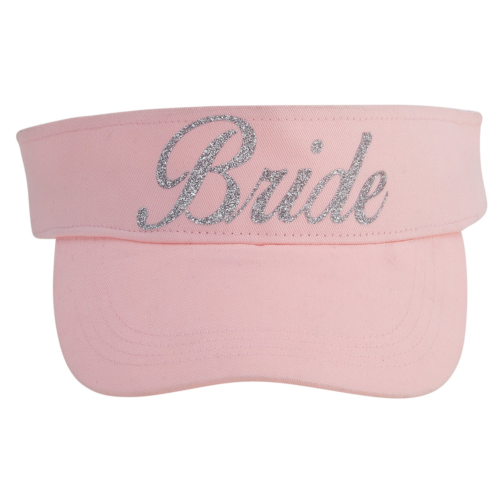 Bride Silver Heat Transfer Brushed Cotton Sunvisor - Pink OSFM ...
