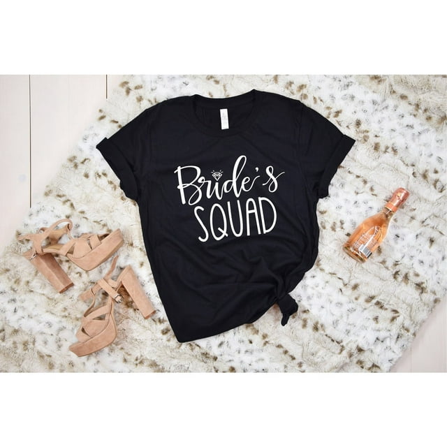 Bride Squad Shirts, Bachelorette Party Shirts, Bridesmaid Shirts ...