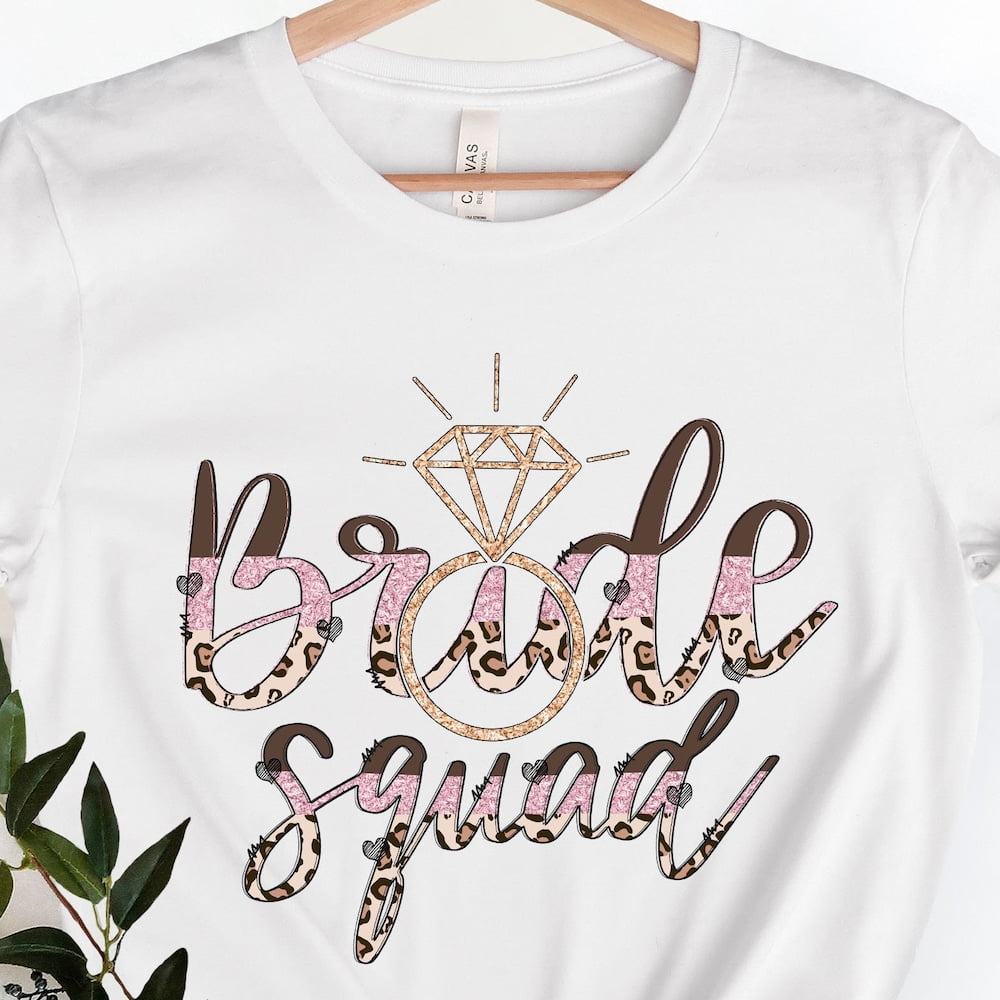 Bride Squad Shirts, Bachelorette Party Shirts, Bridesmaid Shirts ...