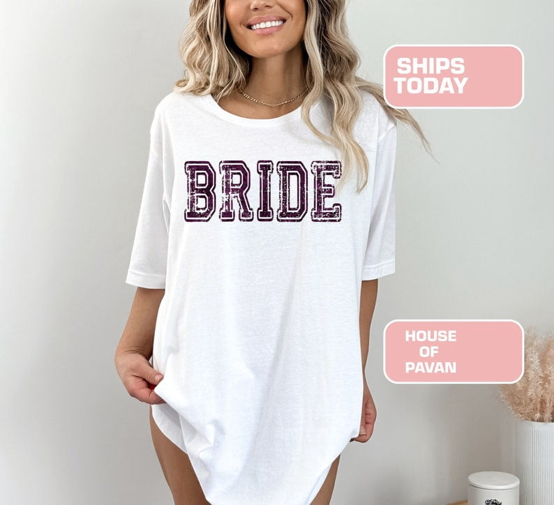 Bride Squad Western T-shirt – Cute Bachelorette Bridal Party Shirt ...