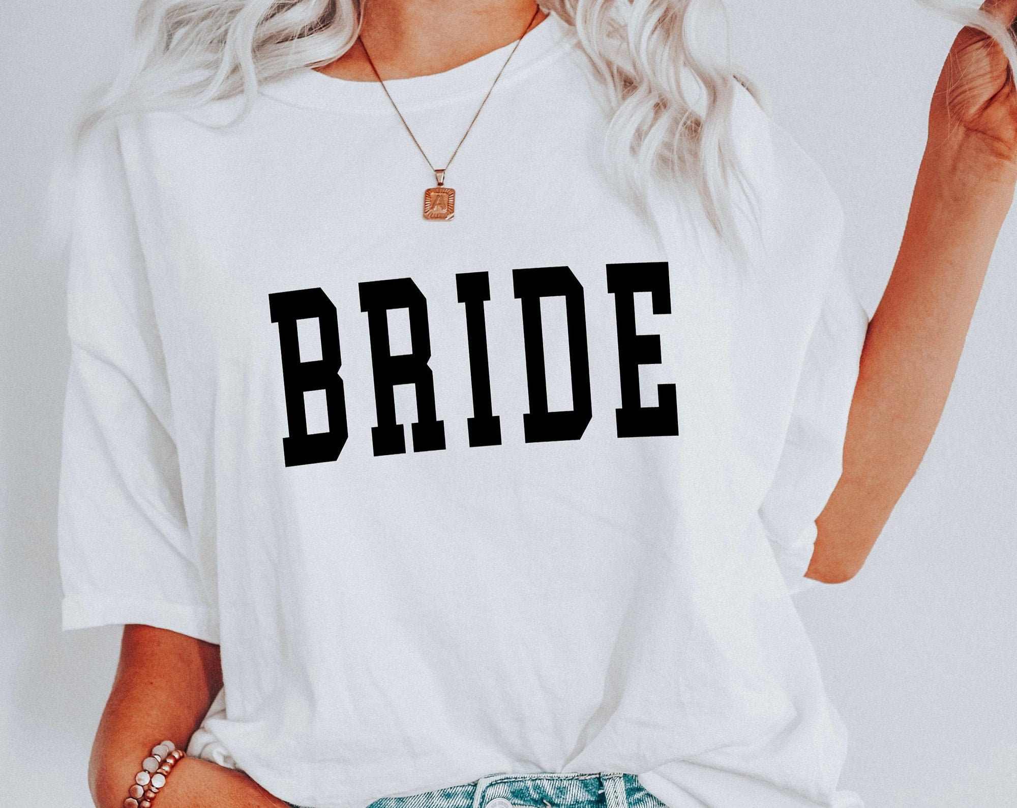 Bride TShirt Wedding Party Tee - Walmart.com