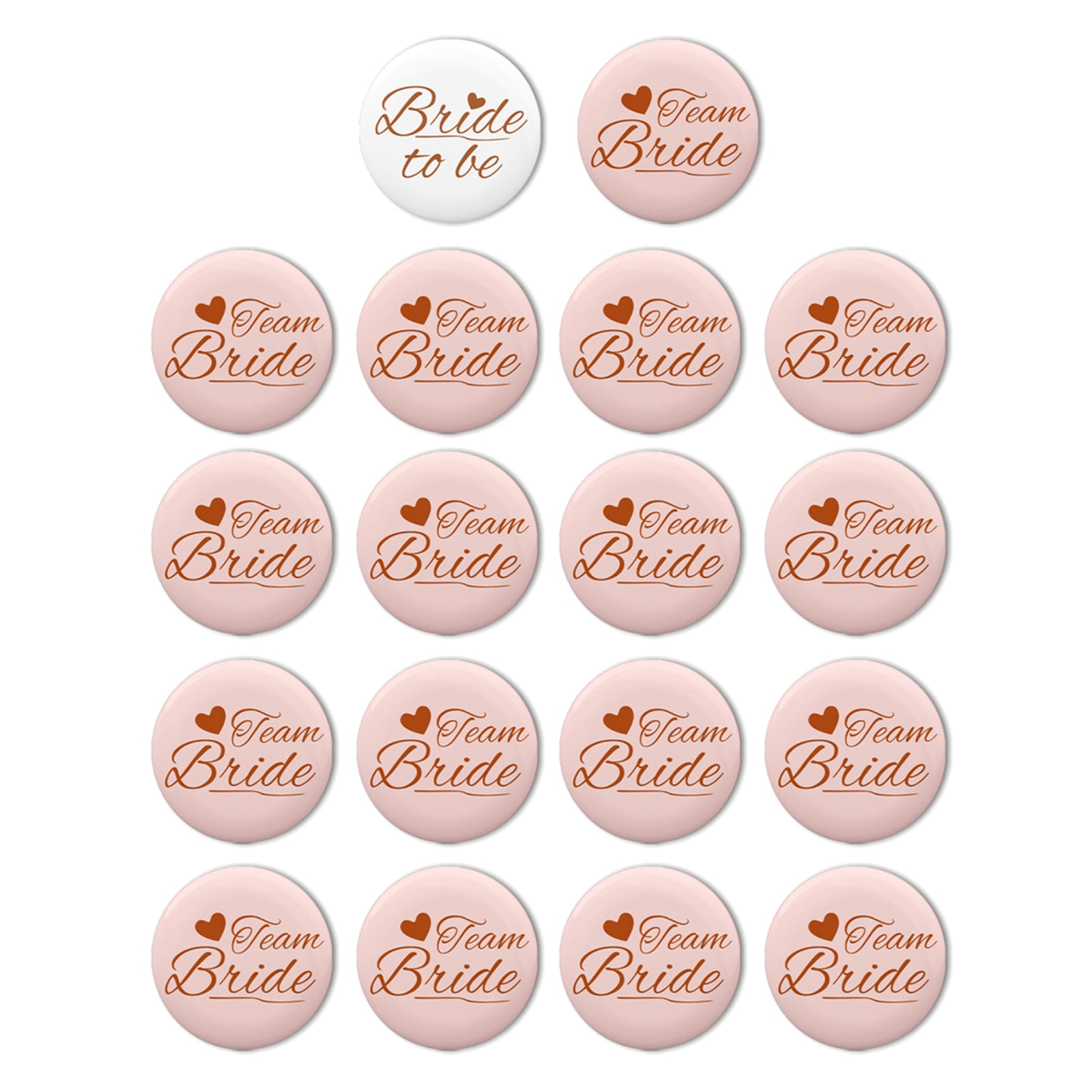 Bride/Team Bride Badges Jewelry for Bridal Shower Wedding Day and ...