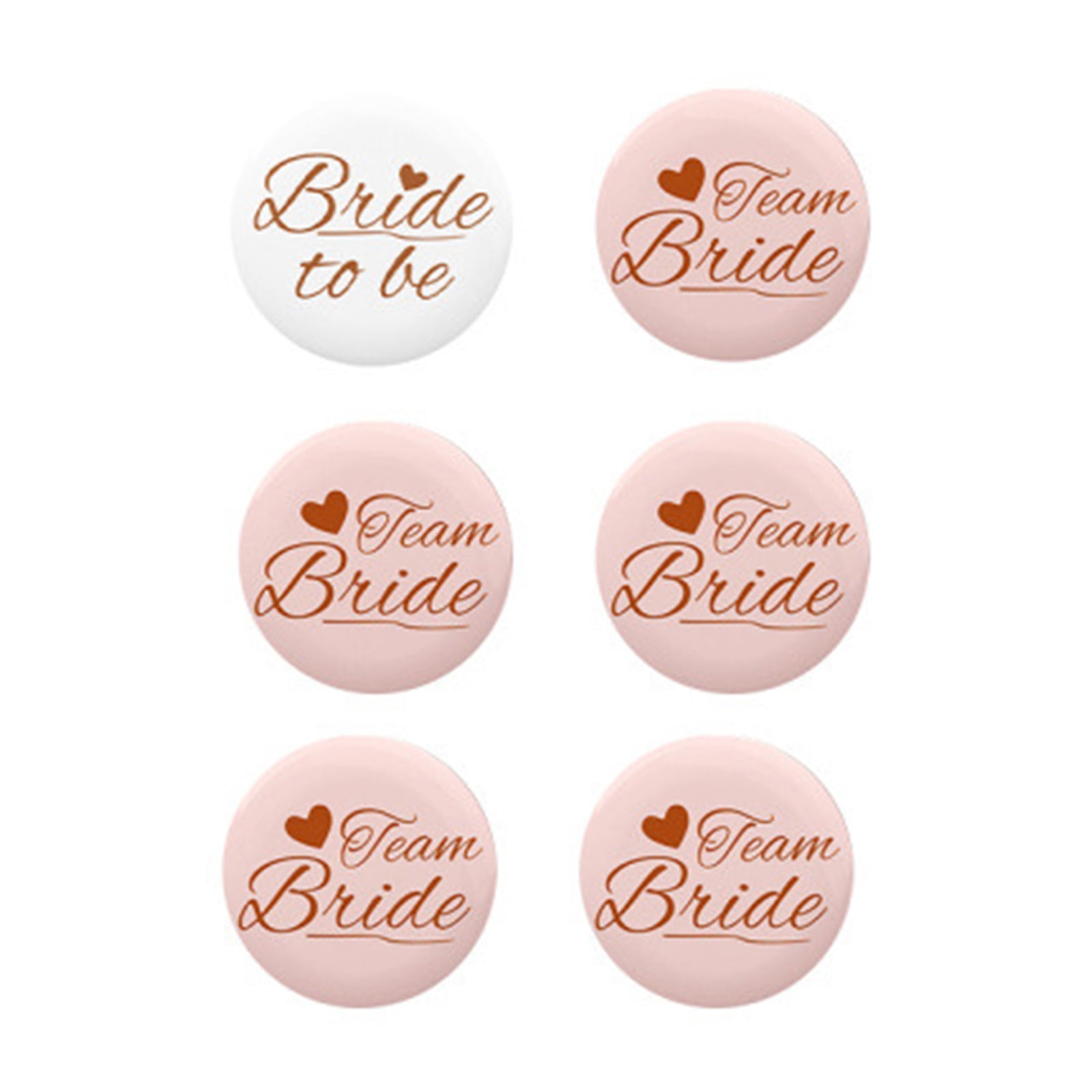 Bride/Team Bride Badges Jewelry for Bridal Shower Wedding Day and ...