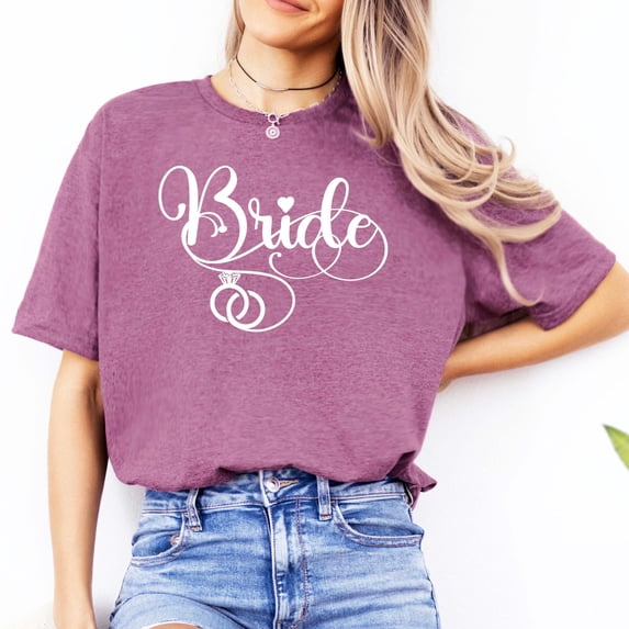 Bride To Be Shirt Wedding Ring Design Engagement Bridal Shower Gift ...