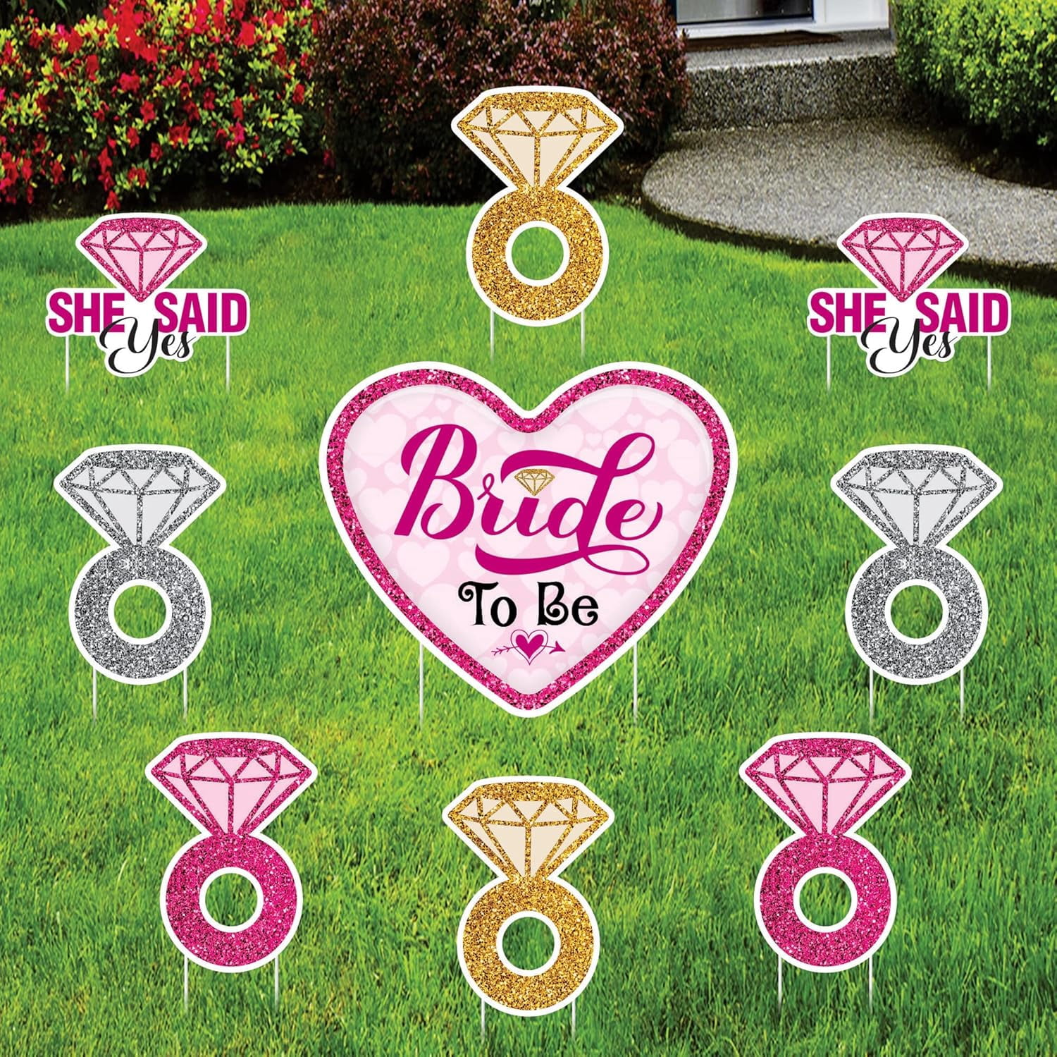 Bride To Be Yard Sign Decorations, Bride to Be Sign, Bridal Shower ...