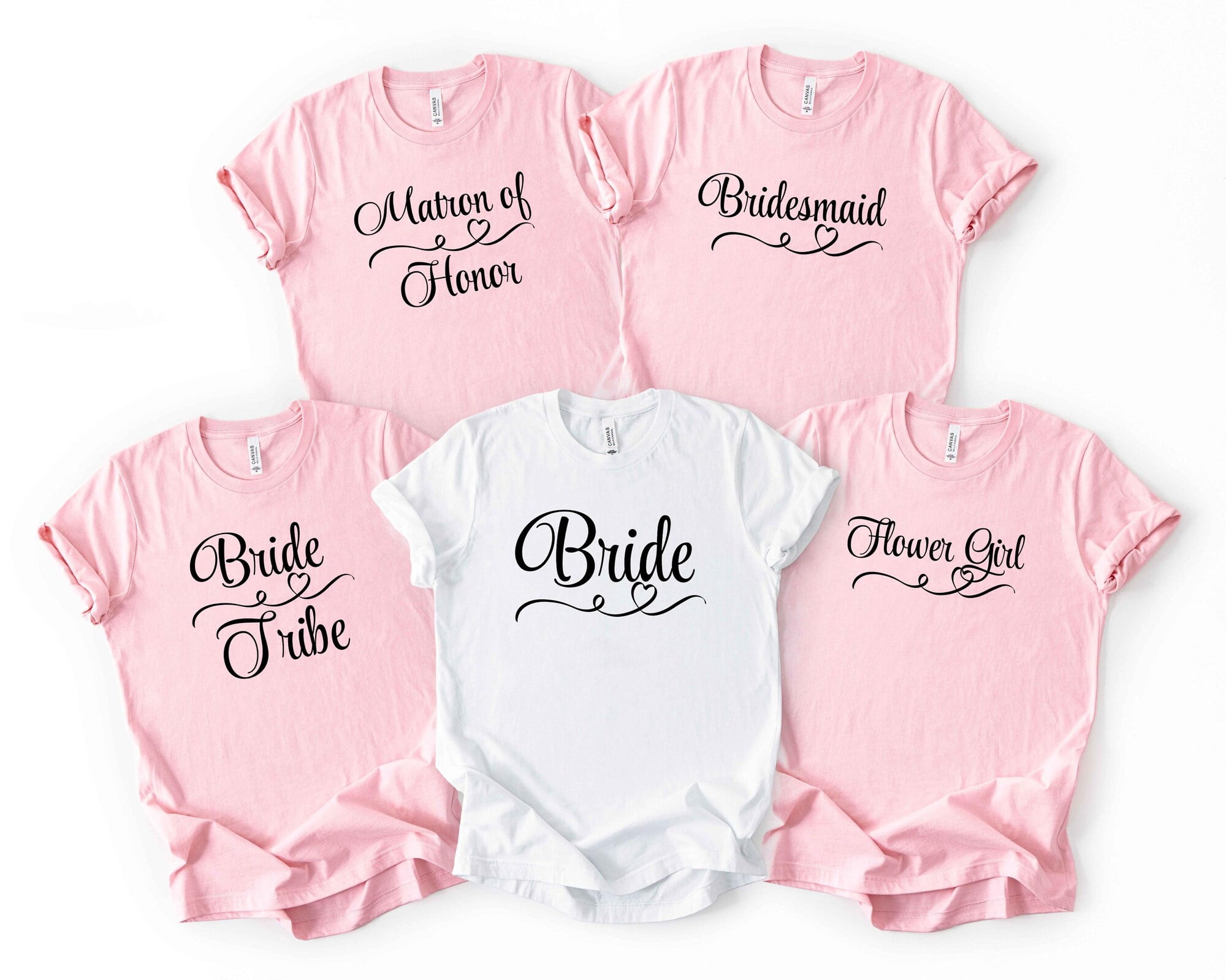 Bride Tribe ShirtsBridesmaid ShirtBride TShirtMaid of Honor Tee Matron ...
