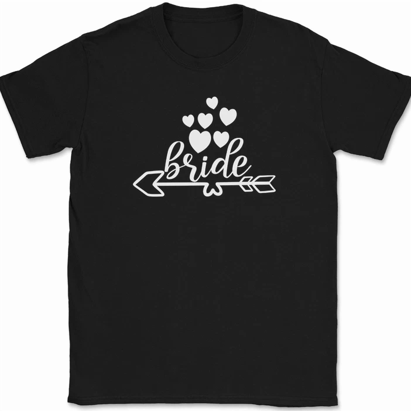 Bride Wedding T-Shirt Wedding Party Groom Marriage Married Group Family ...