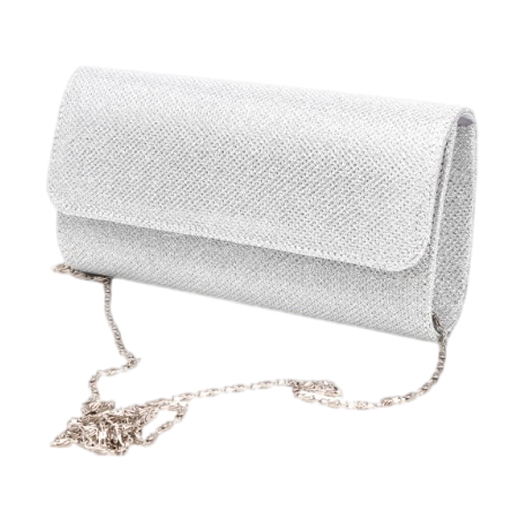 Bride and Bridesmaid Bag Glitter Women Evening Shoulder Chain Handbag ...