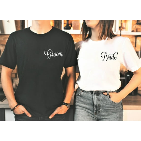 Bride and Groom Shirt, Wedding Shirts, Bride Groom Shirt Set, Just ...